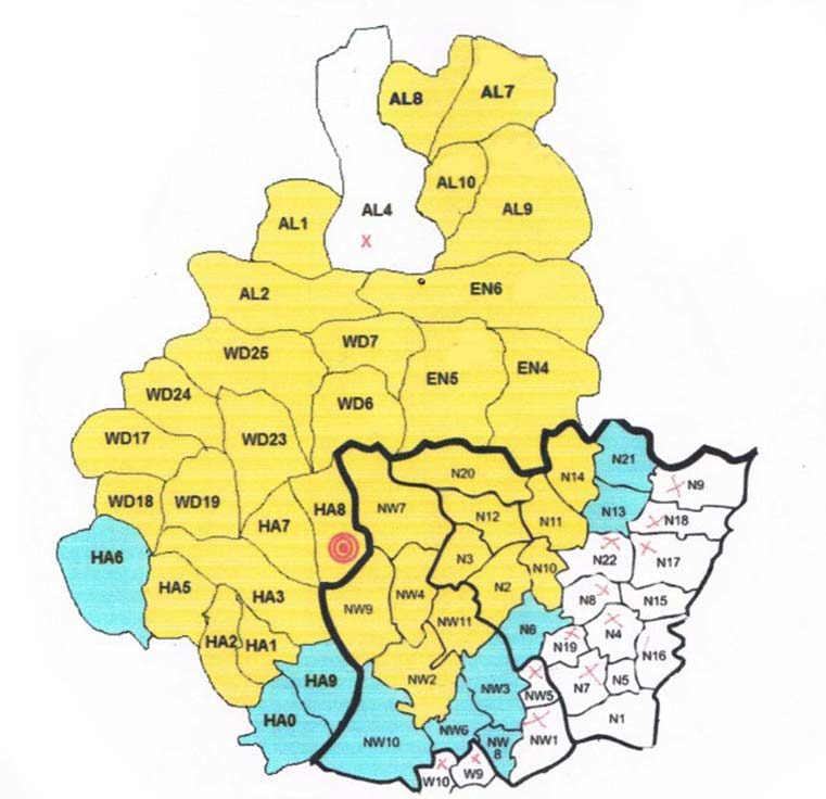 Coverage Areas | M.A. Wash Vac Services